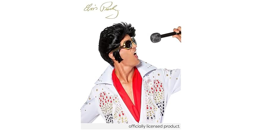 Rubies Elvis Presley Costume Men's Med