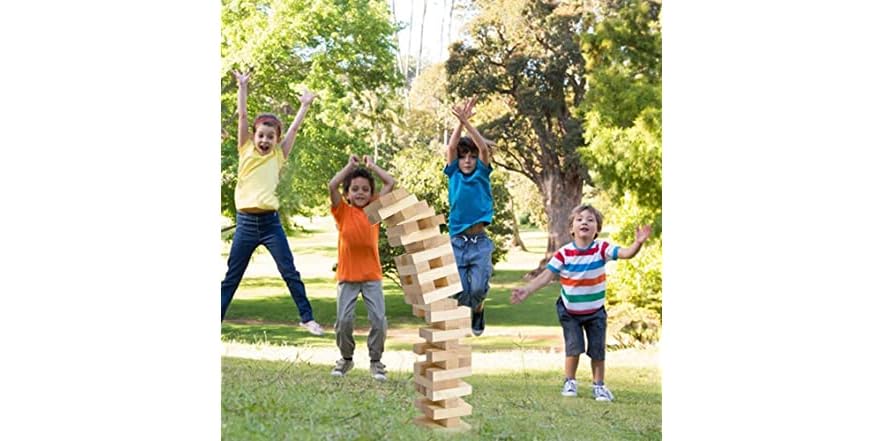 Giant Tumble Tower Game