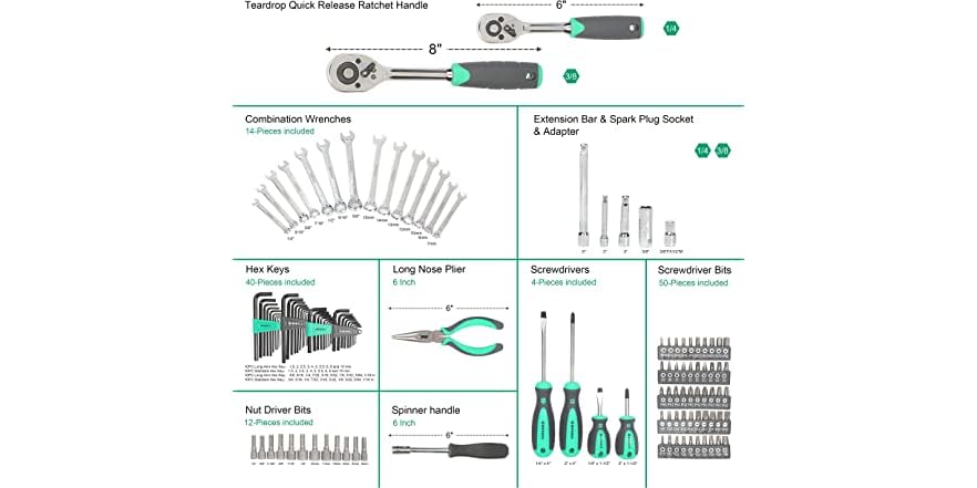 Denali 200-Piece Tool Kit