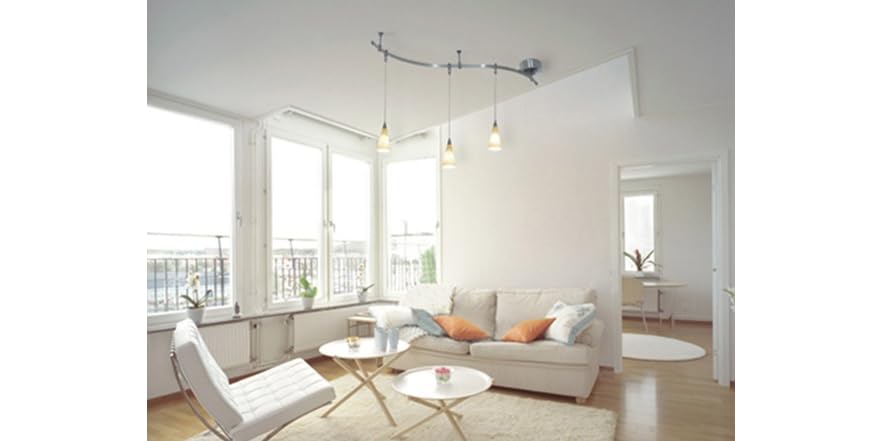 JESCO 3-Light Monorail Pendant Lighting Kit