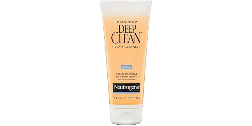 Neutrogena Deep Clean Daily Facial Cream Cleanser