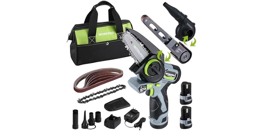 WORKPRO Cordless 3-in-1 Power Tool Combo Kit