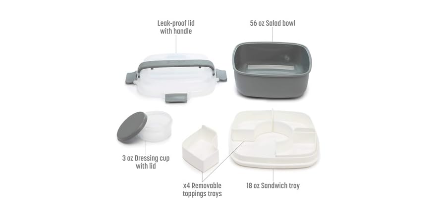 Goodful Stackable Lunch Box Container