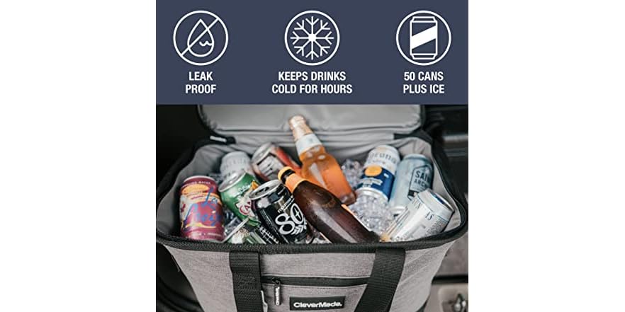 CleverMade 30L Tahoe Cooler 50 Can