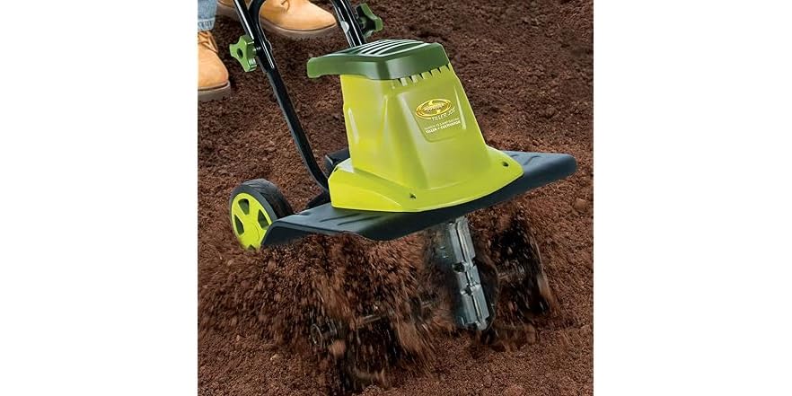 Sun Joe TJ604E-RM 16-inch 13.5 AMP Electric Garden Tiller/Cultivator ...