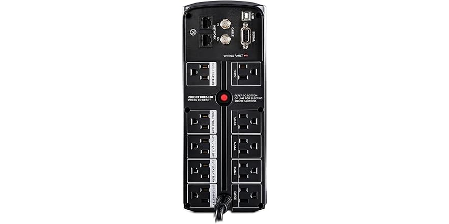 CyberPower CP900AVR AVR UPS Battery Backup and Surge Protector