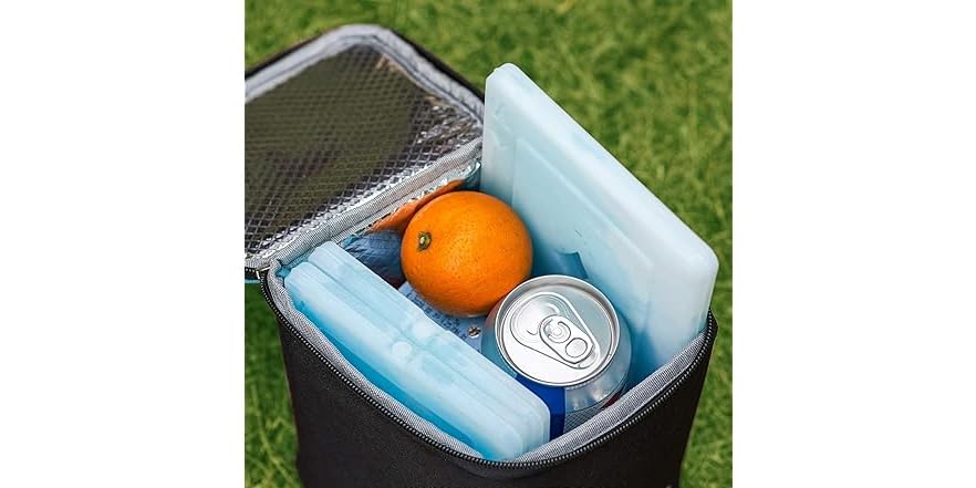 HOTFUN Ice Packs Slim Reusable(Set of 6)