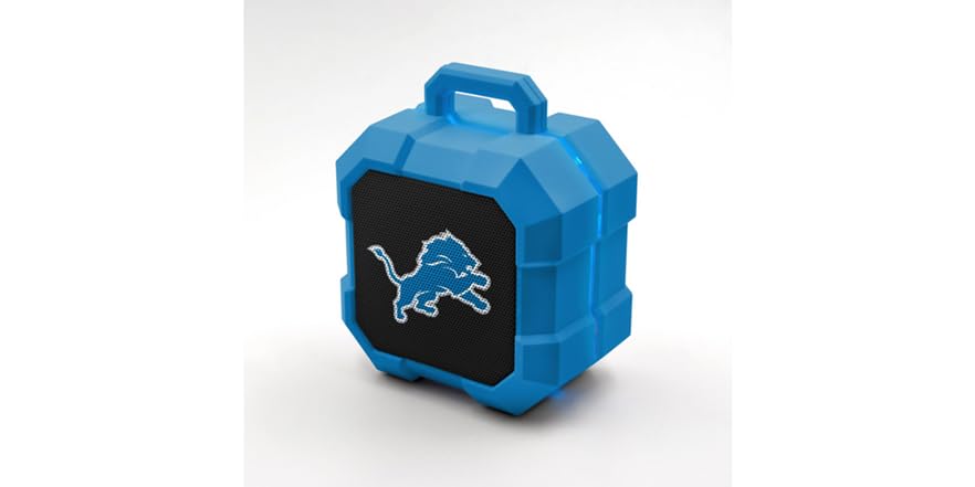 NFL Shockbox LED Bluetooth Speaker