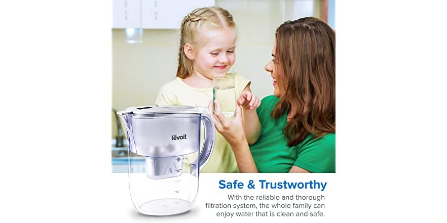 Levoit Water Filter 10 Cup Pitcher