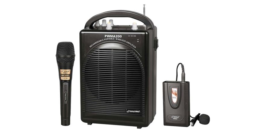 Rechargeable Portable PA System with Mic