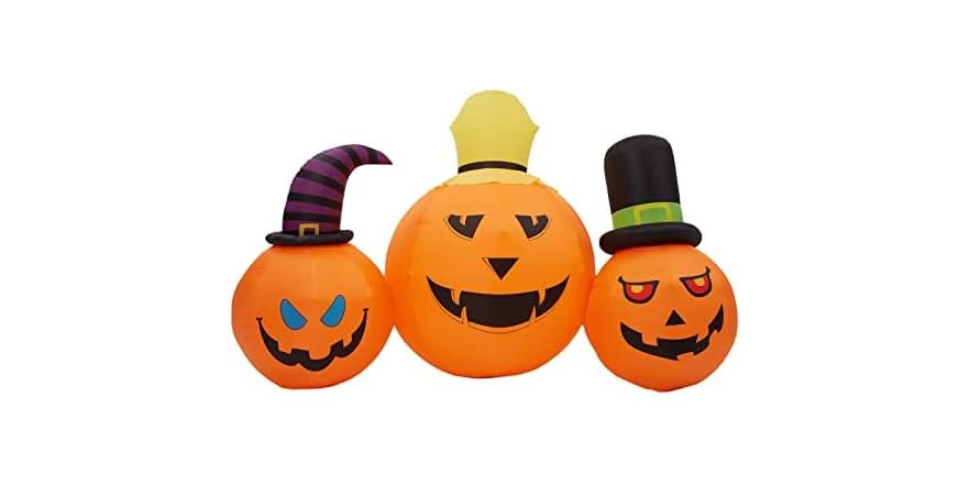 3Pack Pumpkins Inflatables