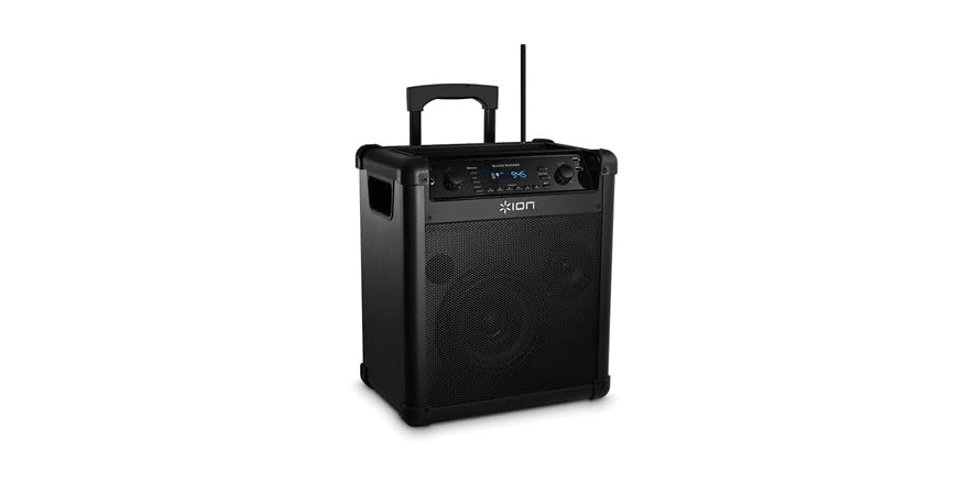 ION Block Rocker Bluetooth Portable Speaker System