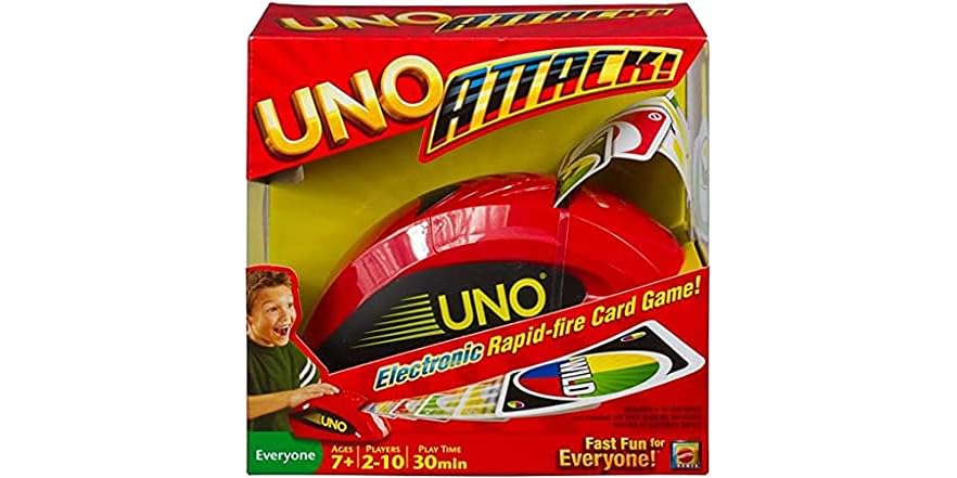 Toy Uno Attack Card Game