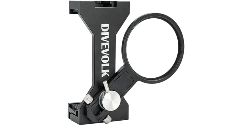DIVEVOLK Expansion Clamp with 67mm Lens