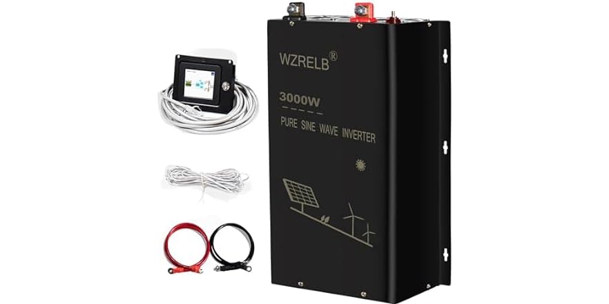 WZRELB 3000W 48V Pure Sine Wave Inverter