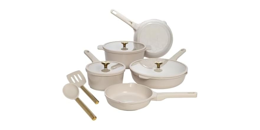 Paris Hilton Ceramic Nonstick Cookware Set