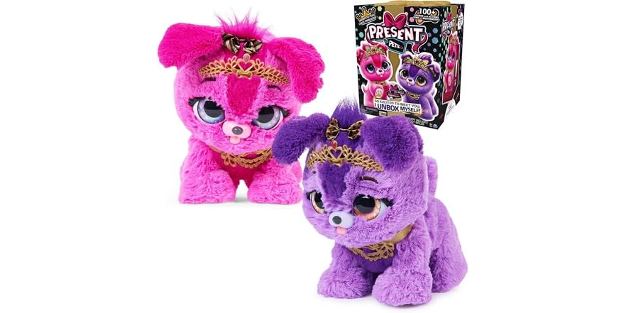Princess Puppy Interactive Surprise Plush Toy Pet