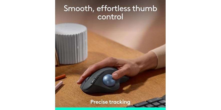 Logitech Ergo M575S Wireless Trackball Mouse