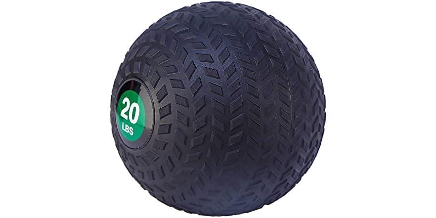 BalanceFrom Weighted Slam Ball, 20 lbs
