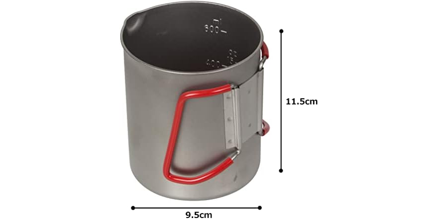 Evernew Titanium Pasta Pot-red-small