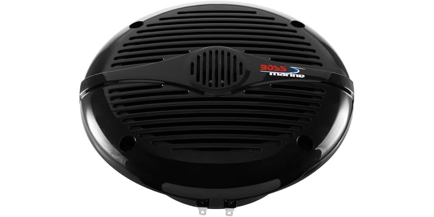 BOSS Marine Speakers 6.5" Black Pair