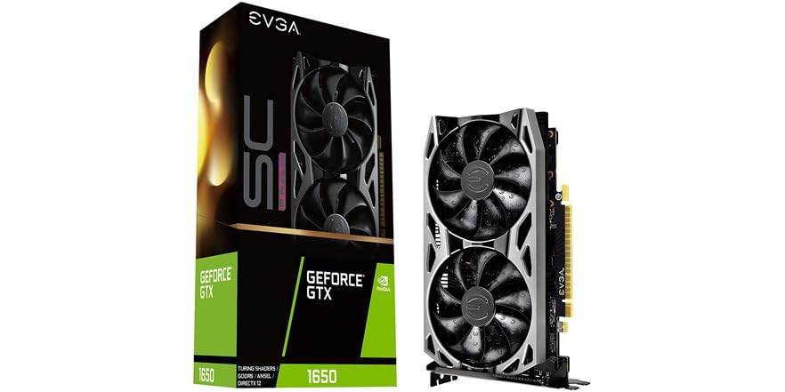 EVGA 04G-P4-1257-KRGeForce GTX 1650 SC Ultra Gami (Open Box)