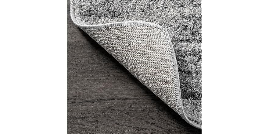Nuloom Sherill Grey/Ivory, 2'6" x 12' Rug