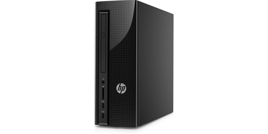 HP 270 AMD Dual-Core 2TB Slimline Desktop