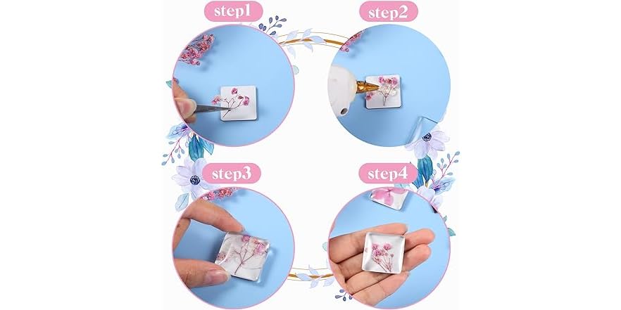 72 PC DIY Fridge Magnet Craft Set