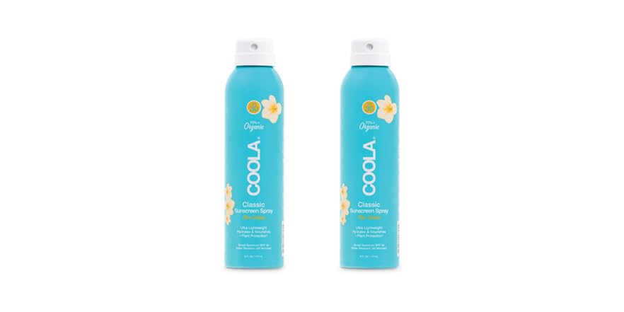 COOLA Sunscreen SPF 30 Spray (2-Pack)
