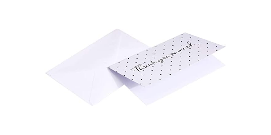 Amazon Basics Thank You Cards
