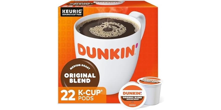 Dunkin' Original K-Cups, 22ct