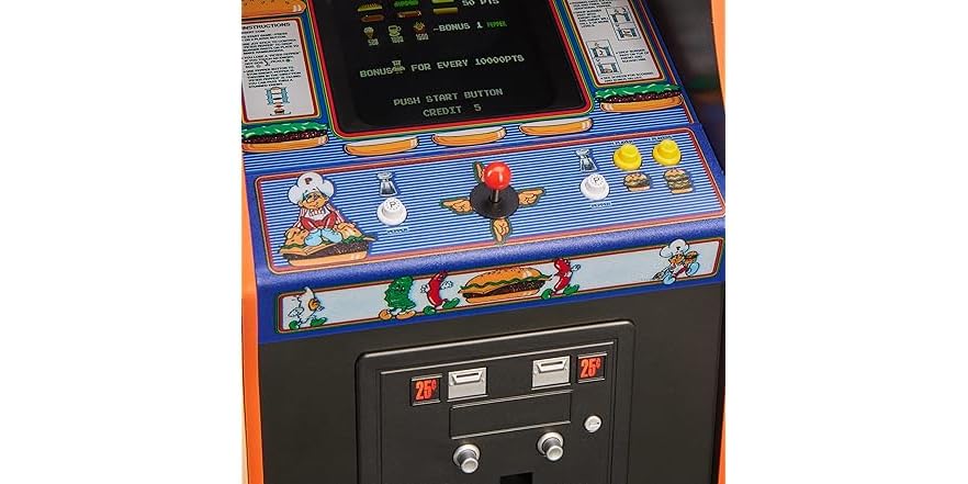 Numskull Quarter Arcades Burger Time Collector's Edition Mini Arcade