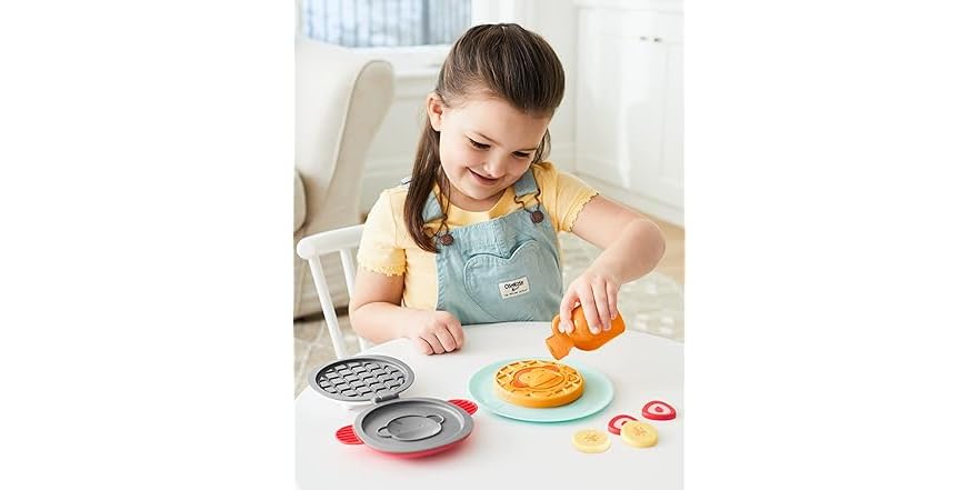 Skip Hop Play Food Set, Zoo Waffle-y Fun