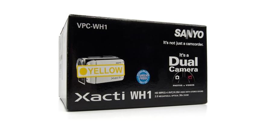 Sanyo Xacti Waterproof HD Dual Camera with 30x Optical Zoom