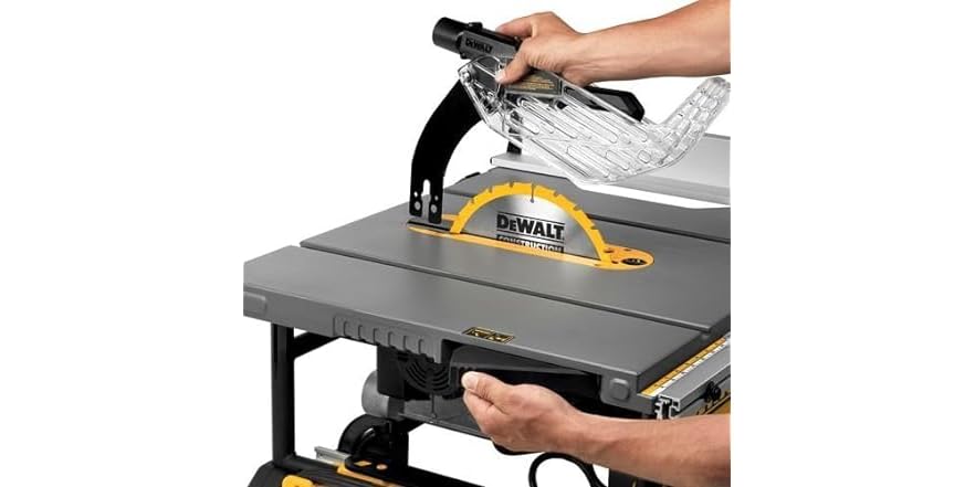 DEWALT 10 Inch Table Saw, 32-1/2 Inch