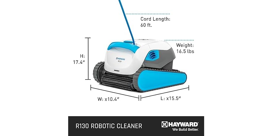 Hayward R130 Robotic Pool Cleaner (Open Box)