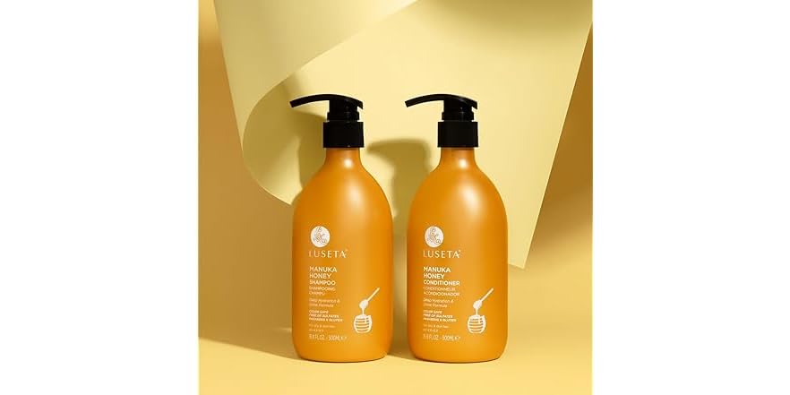 L LUSETA Manuka Honey Shampoo & Conditioner