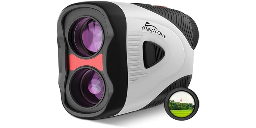 Golf Rangefinder with Slope & Pin Lock Vibration