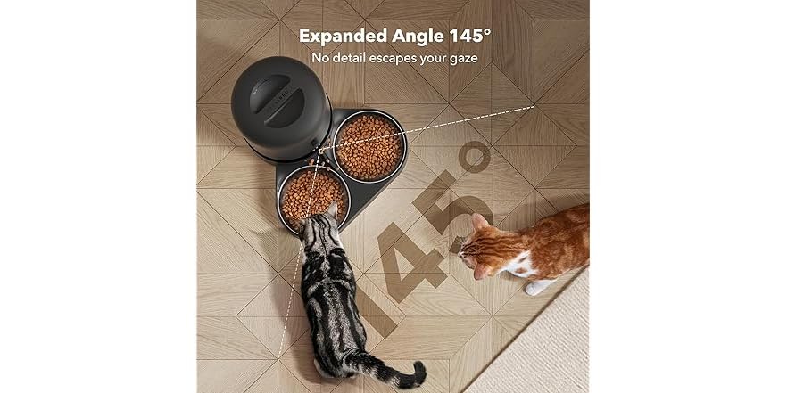 PETLIBRO Automatic Cat Feeder with Camera for Two Cats