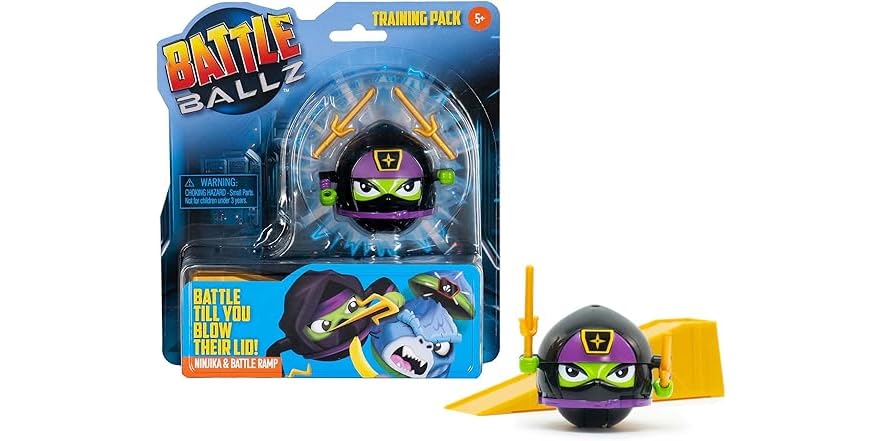 Toy Ninja, Rolling Colorful Ball Character