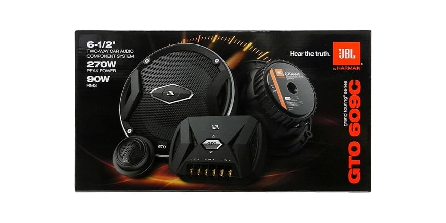JBL GTO Series 609C 6.5" Car Speaker System (Open Box)