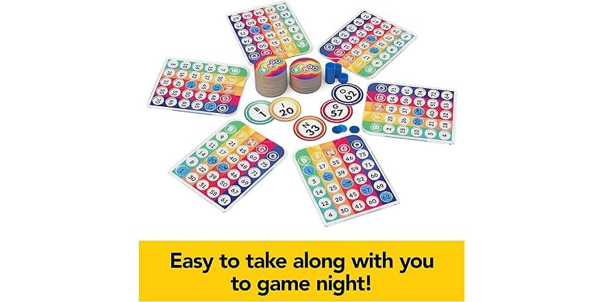 Pack & Go Bingo Game