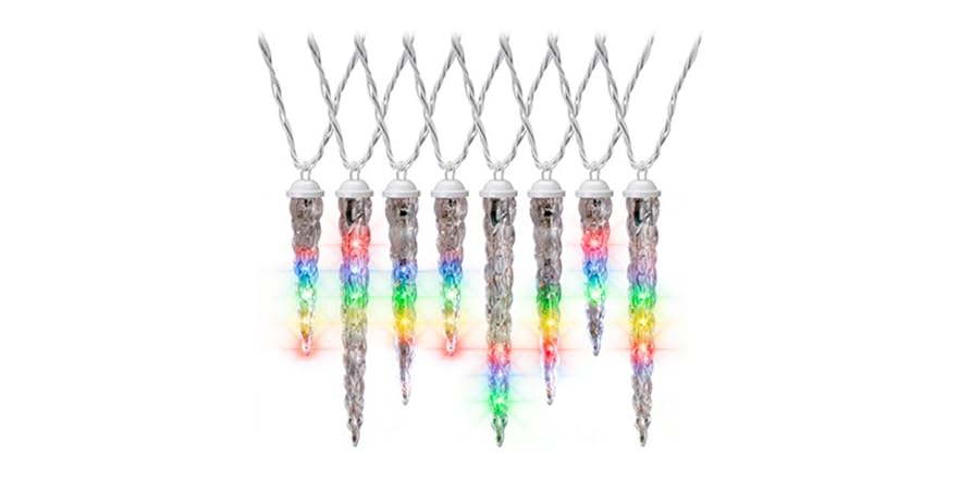 Shooting Star Light String Icicle Multi