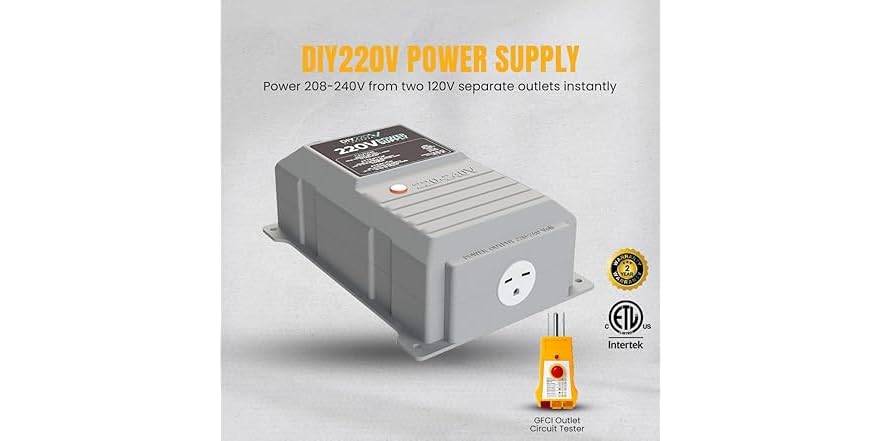 K KRIEGER DIY220 Quick Connect 220V