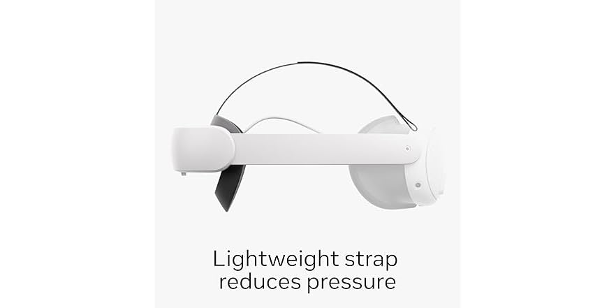 Meta Quest Elite Strap with Battery; Works with Meta Quest (Open Box)