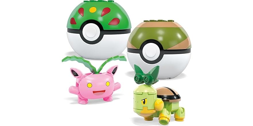 MEGA Pokémon Building Set, Grass-Type
