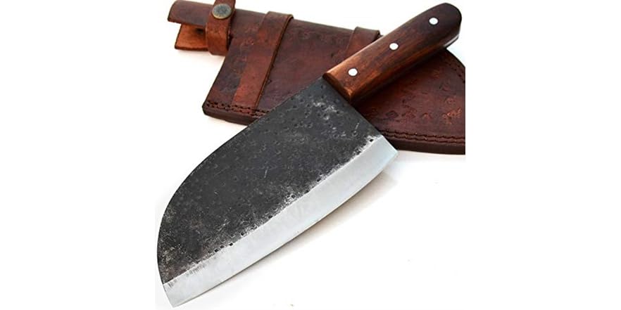 Carbon Steel Cleaver - Knife