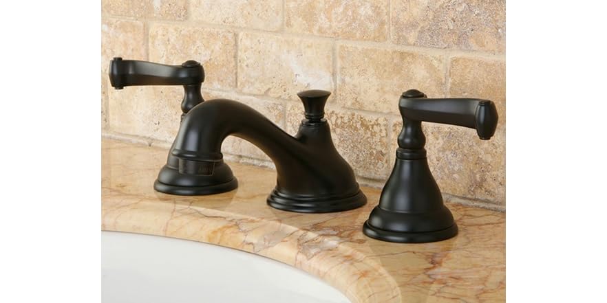 Regency Faucet with French Handle, Oil Rubbed Bronze