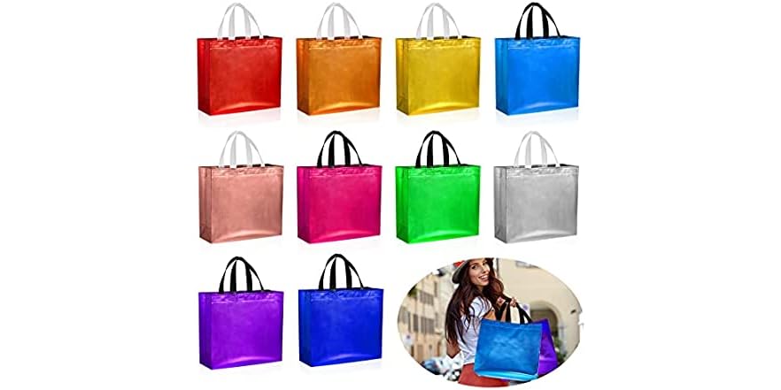 30 pack Shiny Reusable Gift BagS